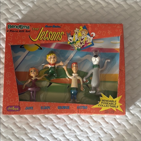 Toys | Vintage The Jetsons Bendable Poseable Collectible Set By Bendems ...